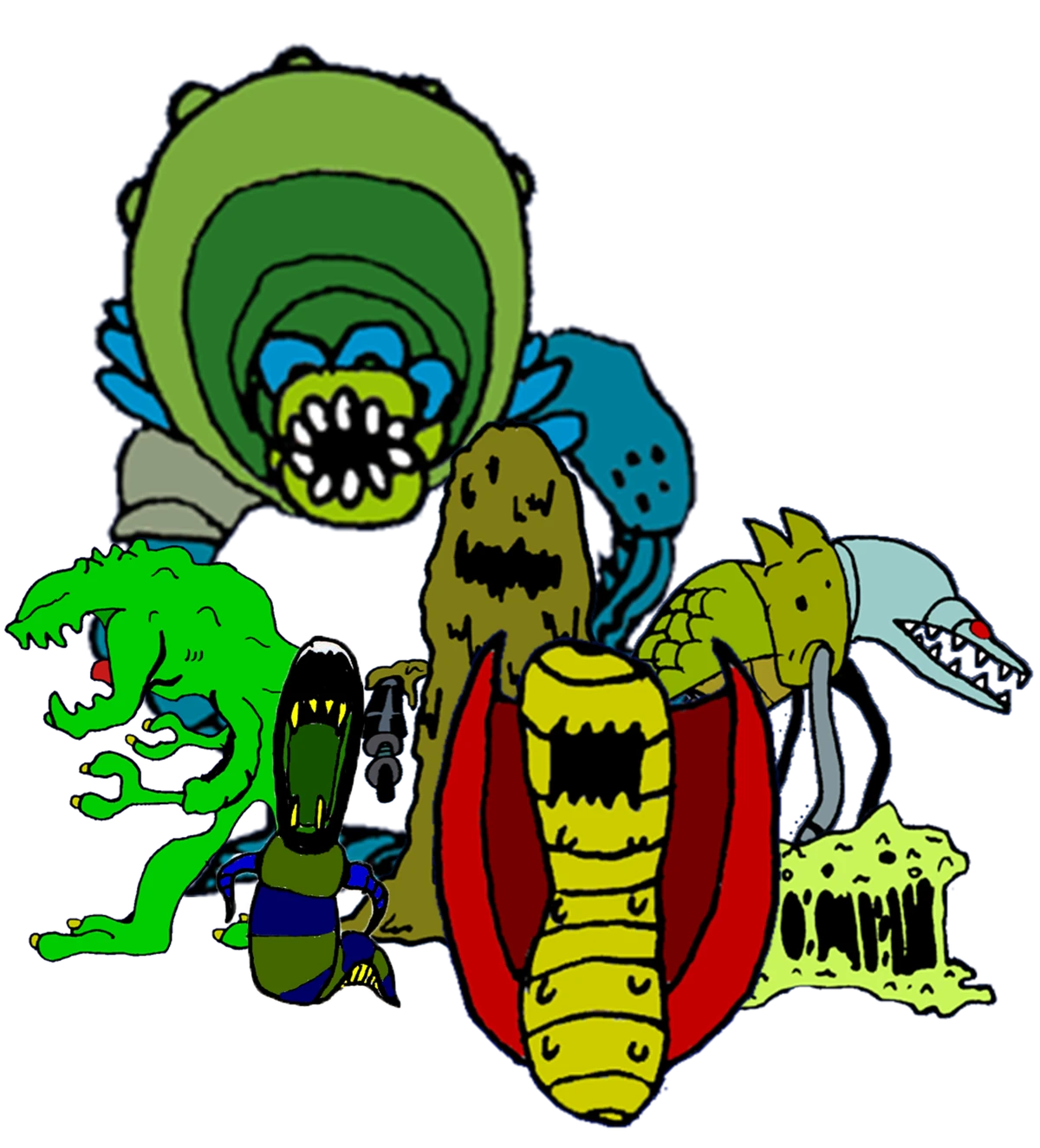 Alien Horde | The "Dimension" Saga Wiki | Fandom