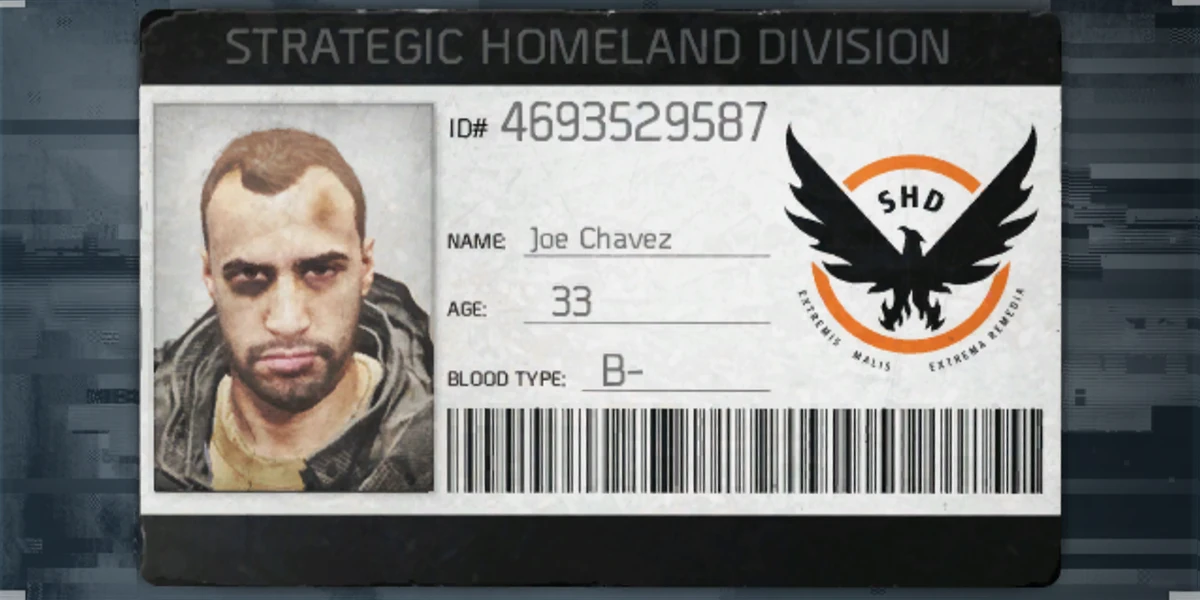 Joe Chavez | The Division Wiki | Fandom