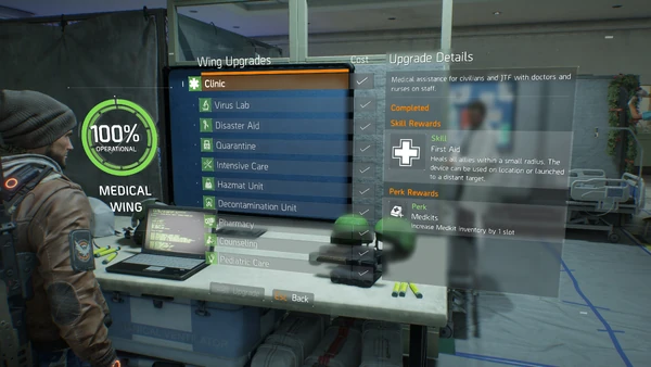 Medical Wing | The Division Wiki | Fandom