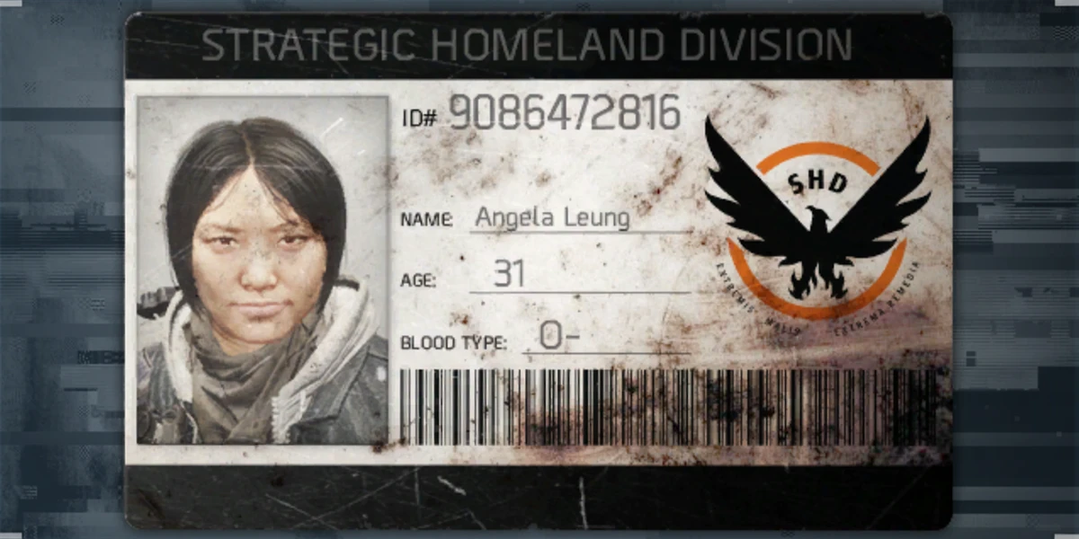 Angela Leung | The Division Wiki | Fandom
