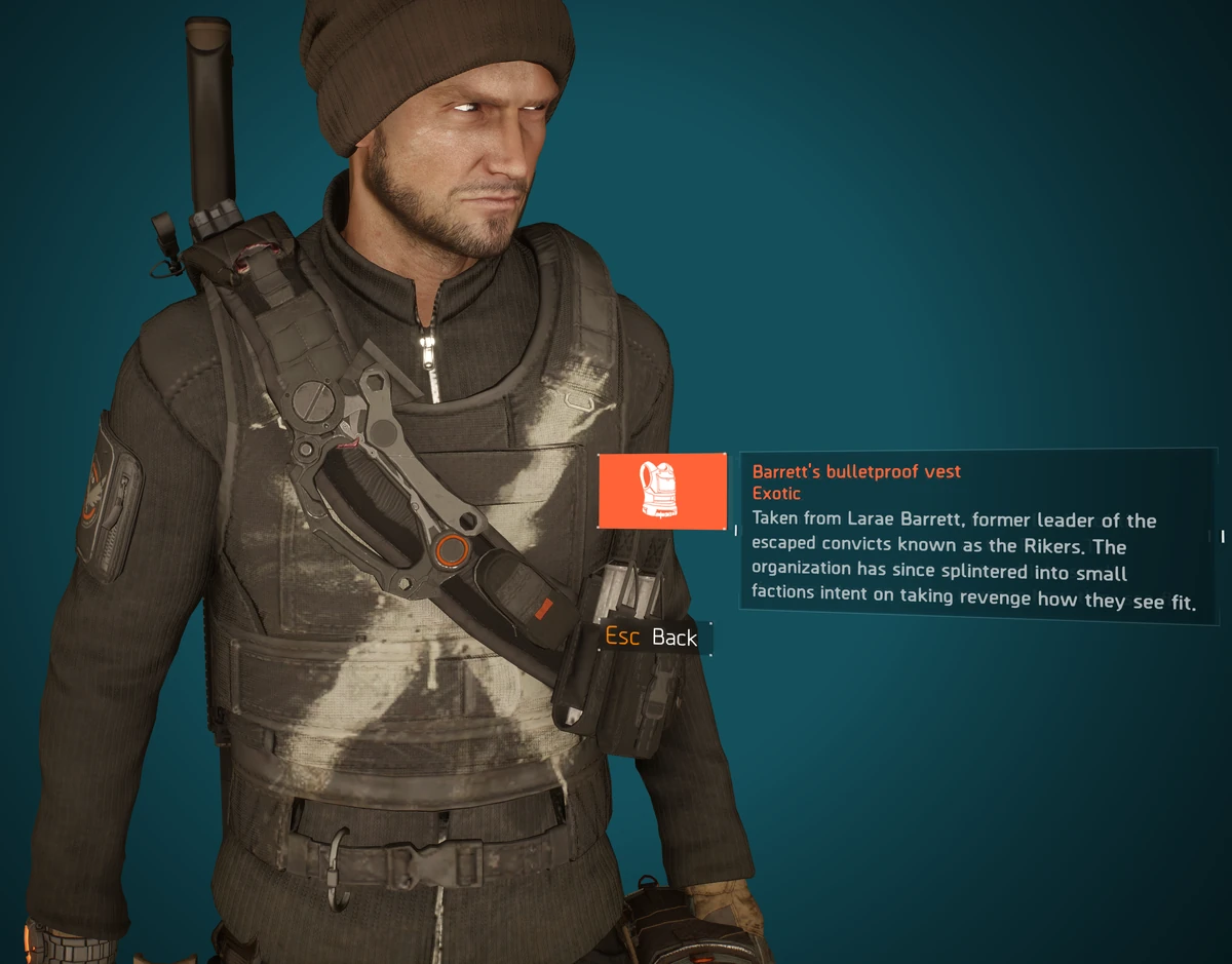 Barrett's Bulletproof Vest | The Division Wiki | Fandom