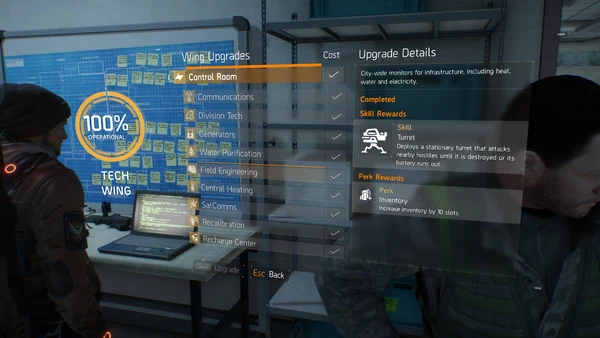 Tech Wing | The Division Wiki | Fandom