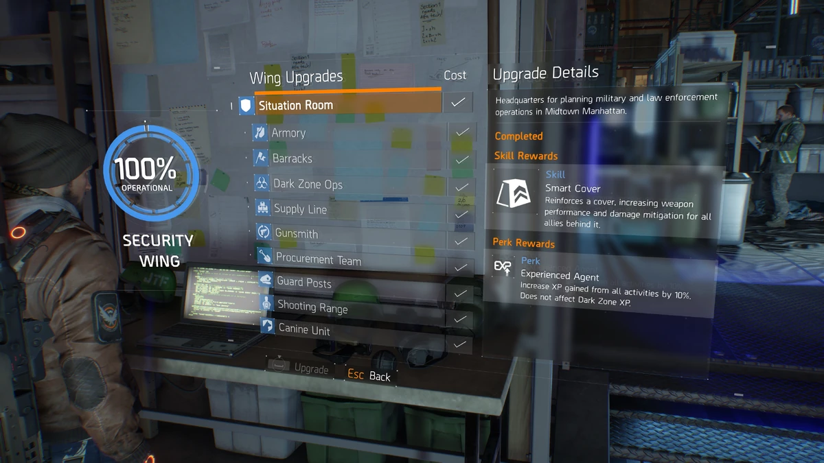 Security Wing | The Division Wiki | Fandom