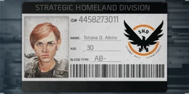 Tatiana Atkins | The Division Wiki | Fandom