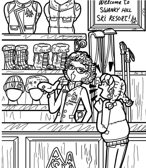 Swanky Hill Ski Resort | The Dork Diaries Wiki | Fandom