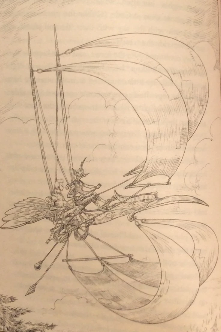 The Caterbird (skycraft) | The Edge Chronicles wiki | Fandom