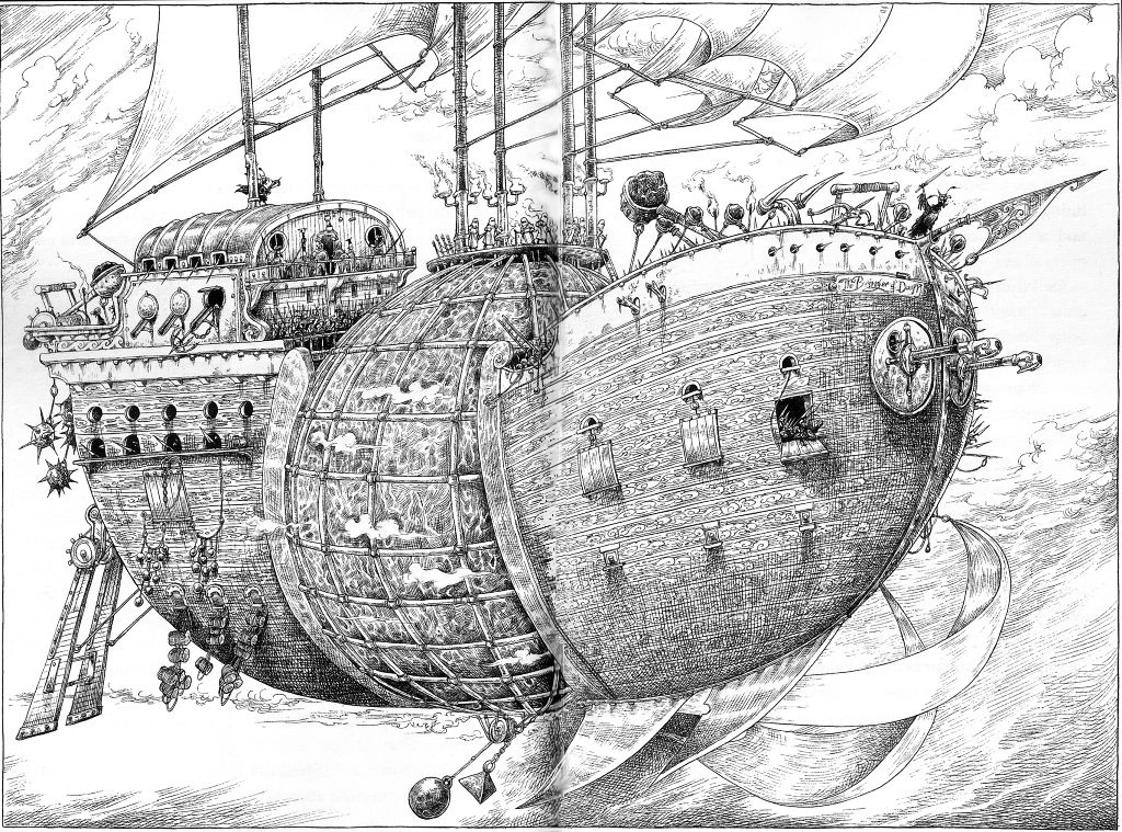 Sky ships | The Edge Chronicles wiki | Fandom