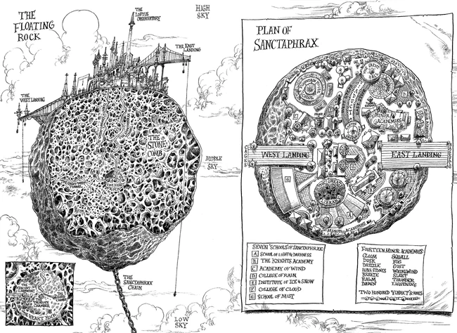 Old Sanctaphrax | The Edge Chronicles wiki | Fandom