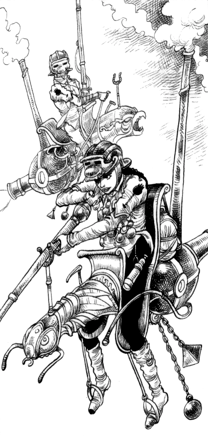 Skymarshals of New Sanctaphrax | The Edge Chronicles wiki | Fandom