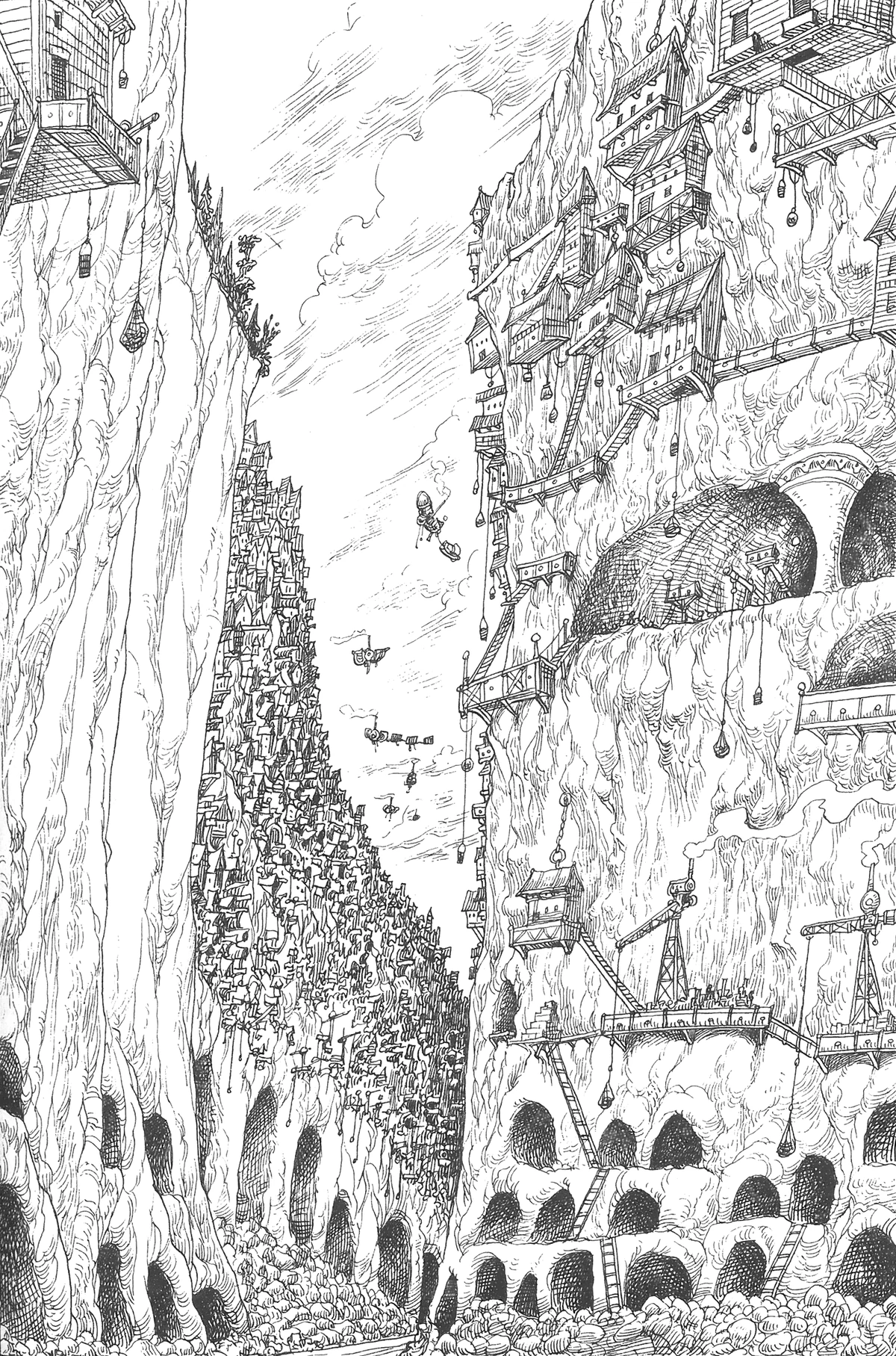 Gorge Town | The Edge Chronicles wiki | Fandom