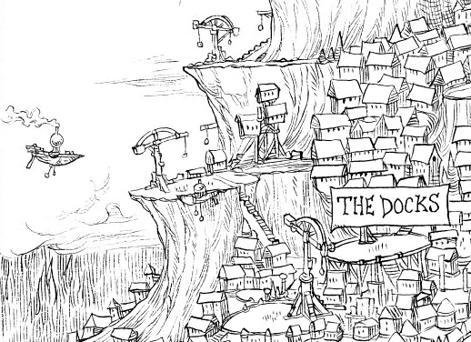 Docks of Hive | The Edge Chronicles wiki | Fandom