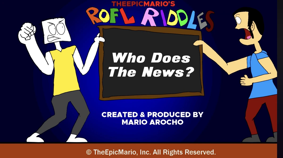 ROFL Riddles | TheEpicMario Wiki | Fandom