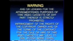 20th Century Fox Home Entertainment Warning Screens | The FBI Warning ...
