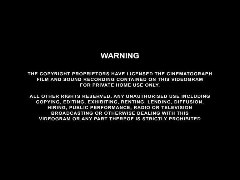 Chic Ken Recording | The FBI Warning Screens Wiki | Fandom