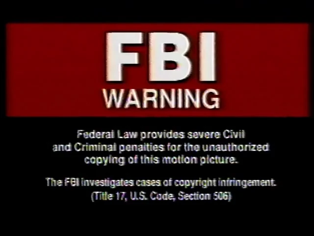 Cheaper by the Dozen Warning Screens | The FBI Warning Screens Wiki ...