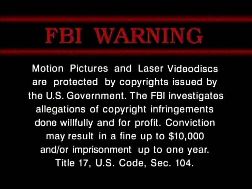 RLJE Films Warning Screens | The FBI Warning Screens Wiki | Fandom
