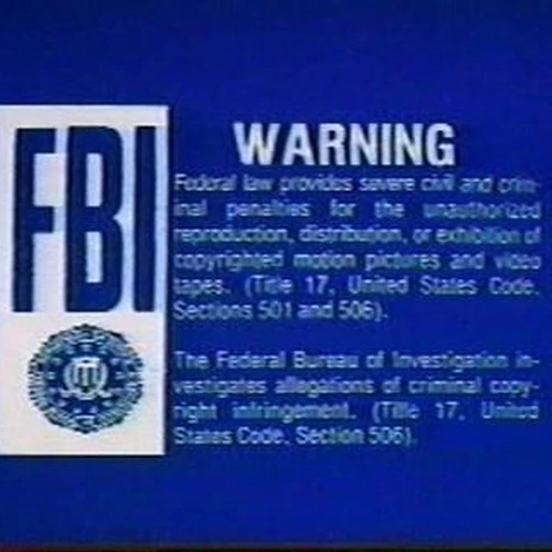 Fbi Warning Vhs 2000