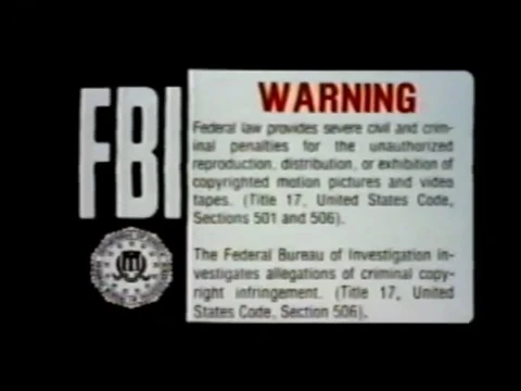 View Video Warning Screen | The FBI Warning Screens Wiki | Fandom