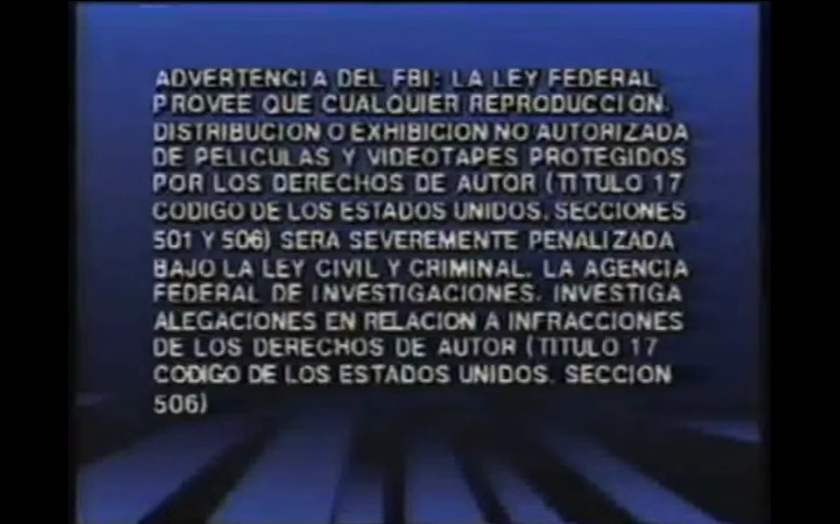 VideoVisa Warning Screens | The FBI Warning Screens Wiki | Fandom