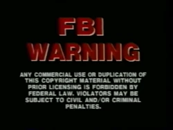 Fbi Warning Logo Png