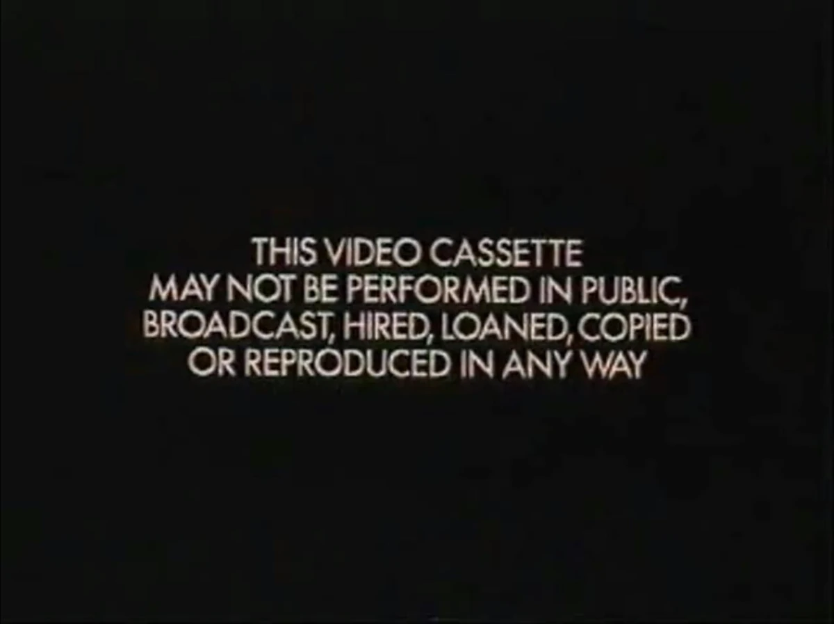 BBC Video Warning Screen | The FBI Warning Screens Wiki | Fandom