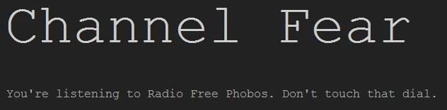 Channel Fear | The Fear Mythos Wiki | Fandom
