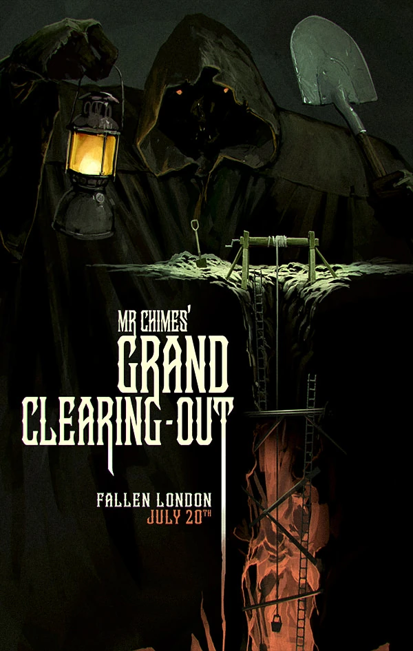 The Grand Clearing-Out | The Fifth City: Fallen London's Lore Wikia ...