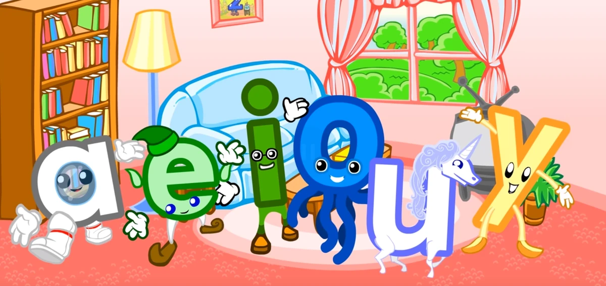 Vowels | The Fluffy Bunch Wiki | Fandom