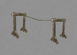 Freestanding Zipline - Official The Forest Wiki