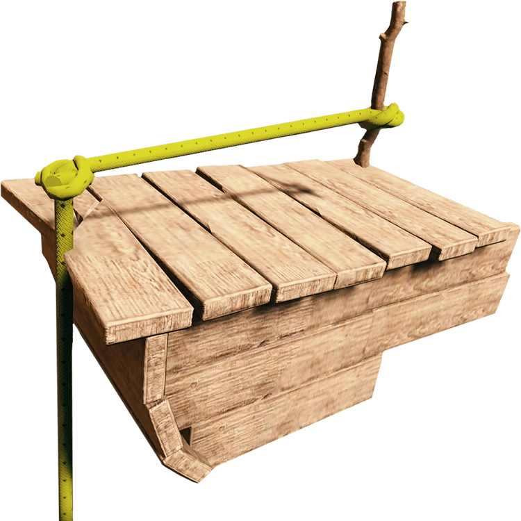 Climbing Rope Platform - Official The Forest Wiki