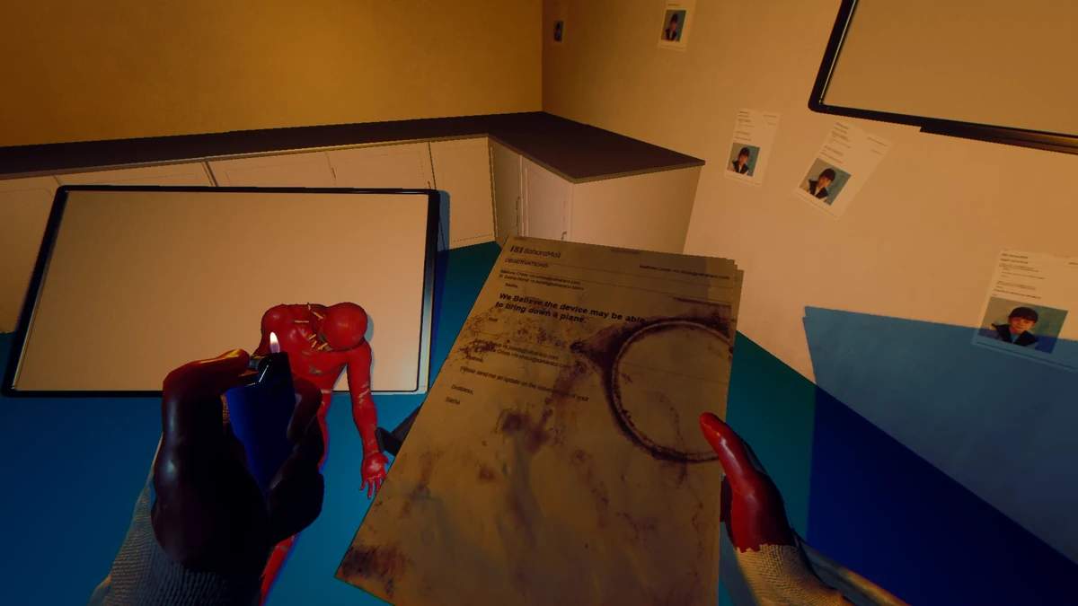 Bring Down A Plane Email - Official The Forest Wiki