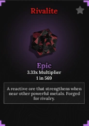Rivalite | Theforge Wiki | Fandom