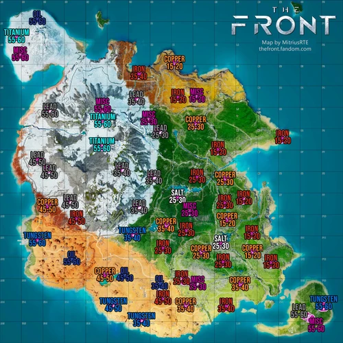 Maps | The Front Wiki | Fandom