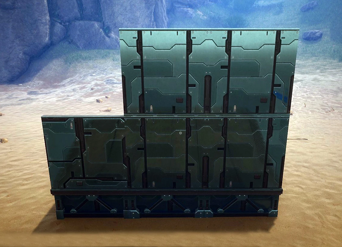 Titanium Wall 2x2 | The Front Wiki | Fandom