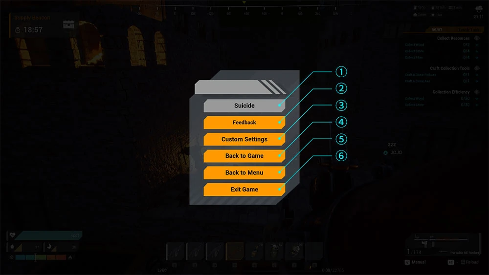 Game Settings | The Front Wiki | Fandom