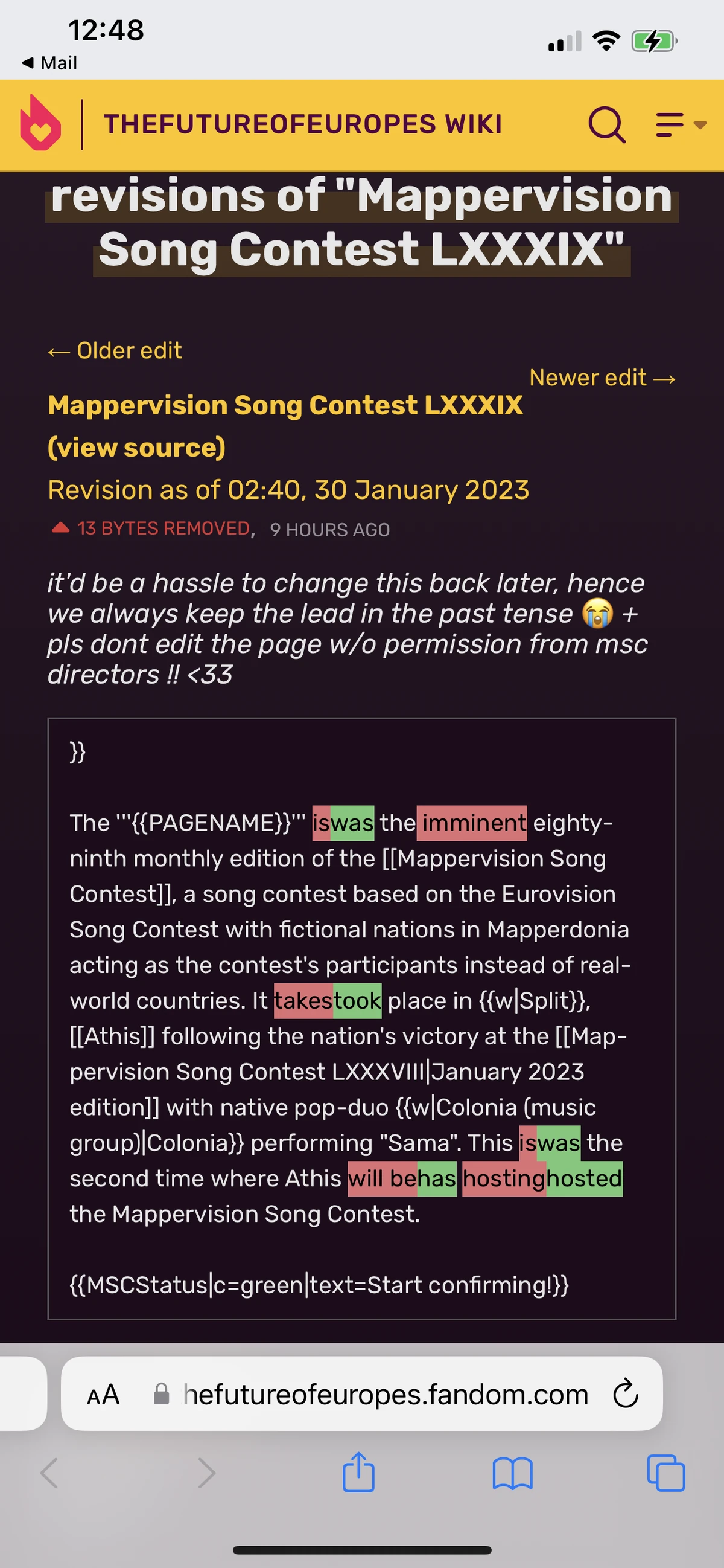 User blog:Zarexian Mapper/Improving MSC | TheFutureOfEuropes Wiki | Fandom