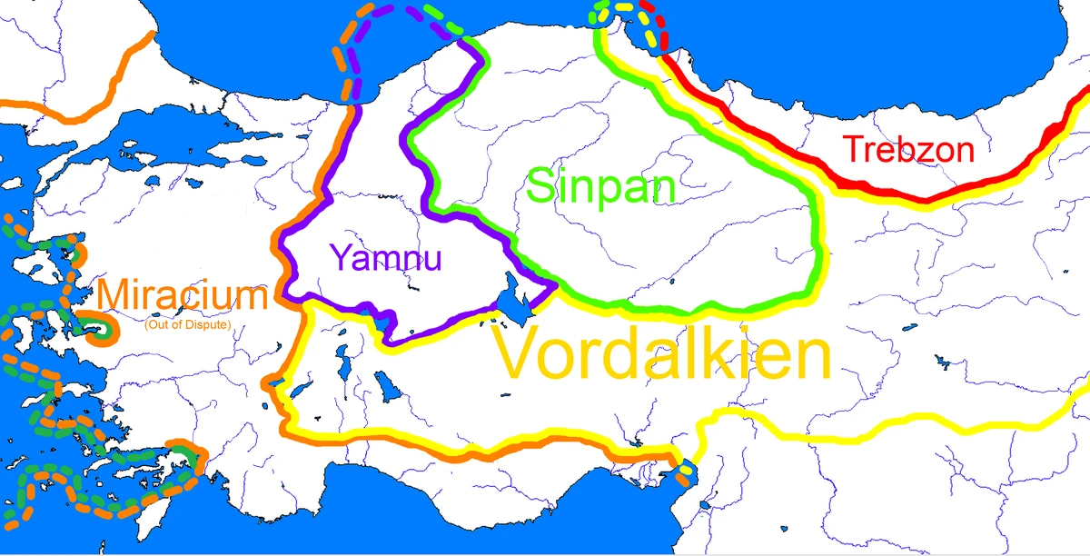 Anatolian Nations Relations and Border Proposals | TheFutureOfEuropes ...