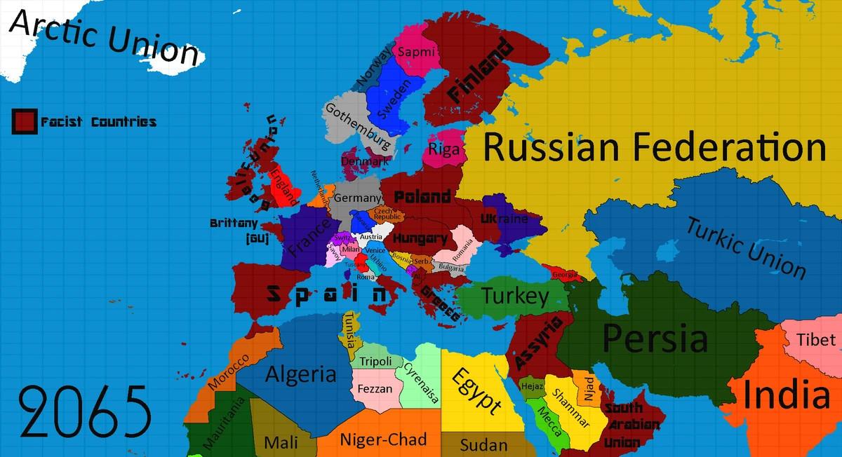 The Rise of Fascism (Map Game) | TheFutureOfEuropes Wiki | Fandom