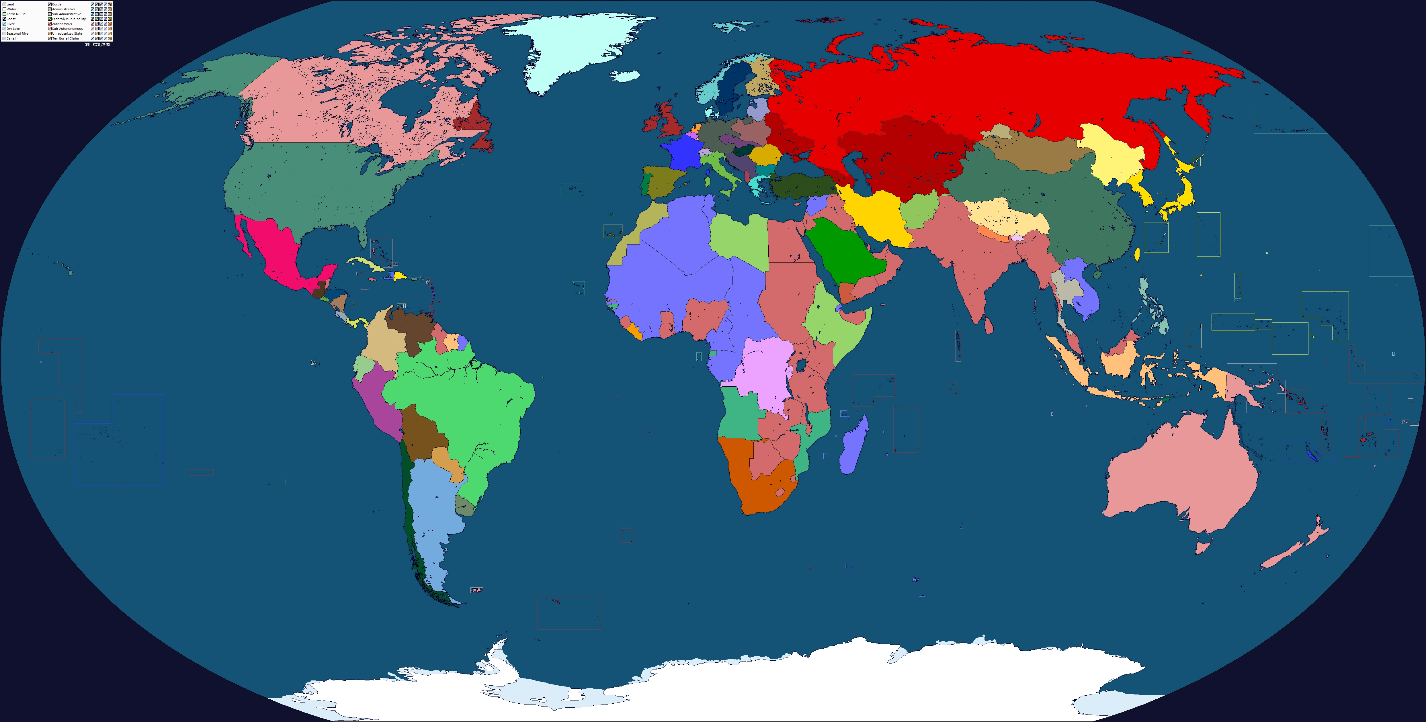 Communism Vs Democracy Map