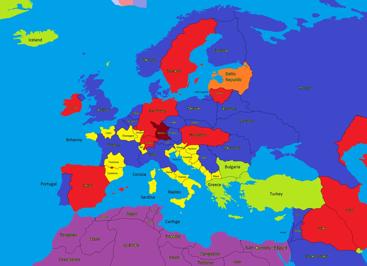 Alternate Future of Europe Map Gallery (Ethan) | TheFutureOfEuropes ...