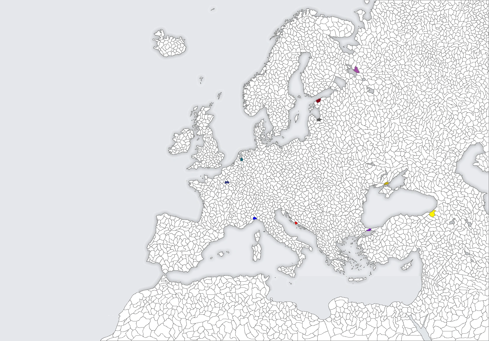 Map Game 2.0 - Starting Places | TheFutureOfEuropes Wiki | Fandom