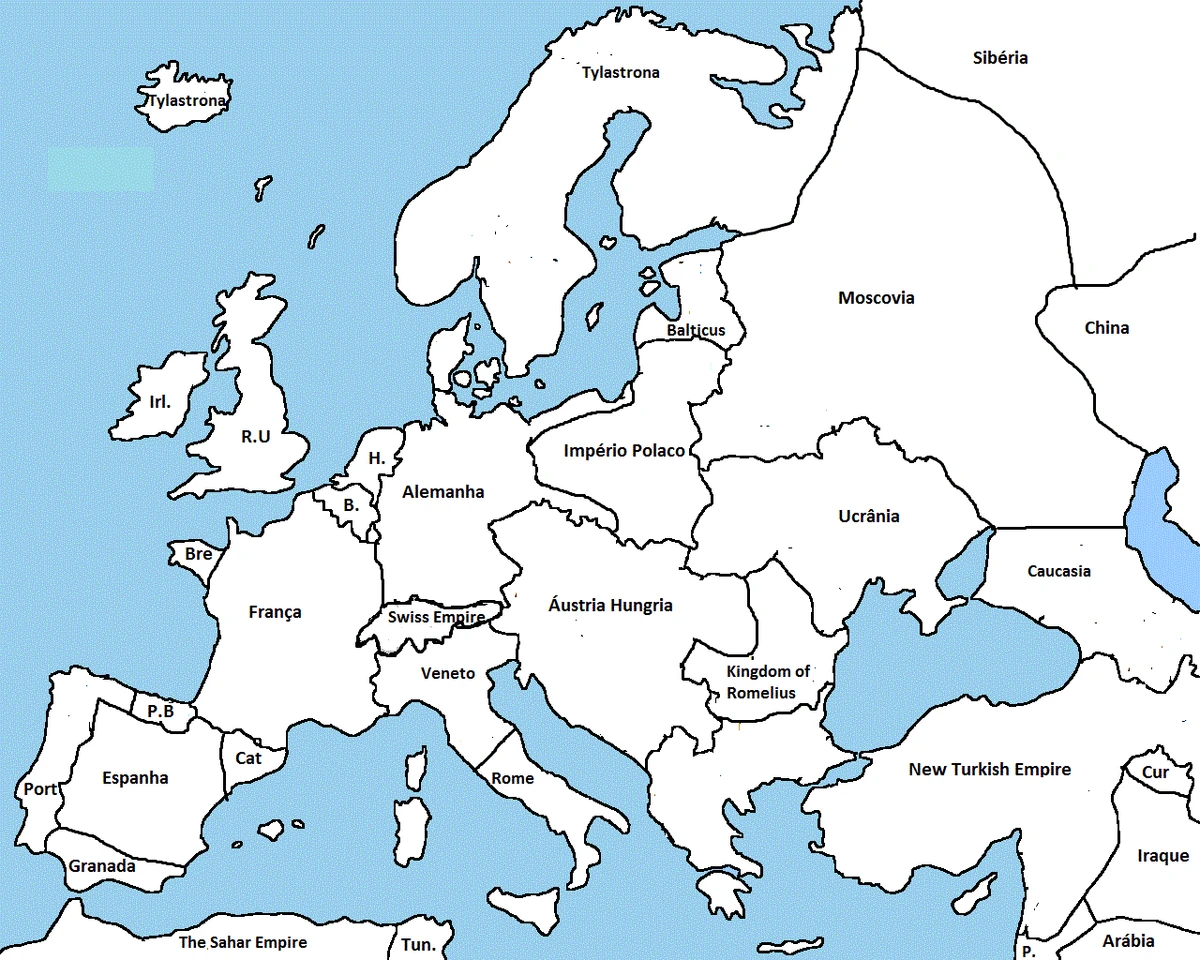 Alternative Future Of Europe (João The Mordecai Mapper ...