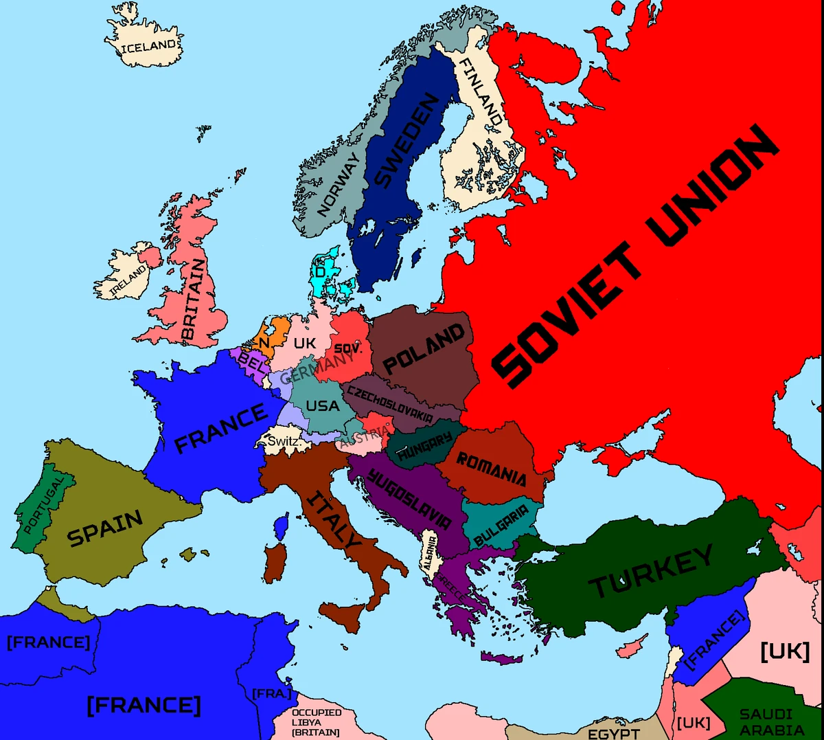 The Day Before: Cold War (Map Game) | TheFutureOfEuropes Wiki | Fandom