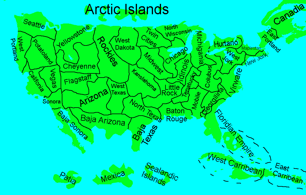 A Surviving America (Map Game) | TheFutureOfEuropes Wiki | Fandom