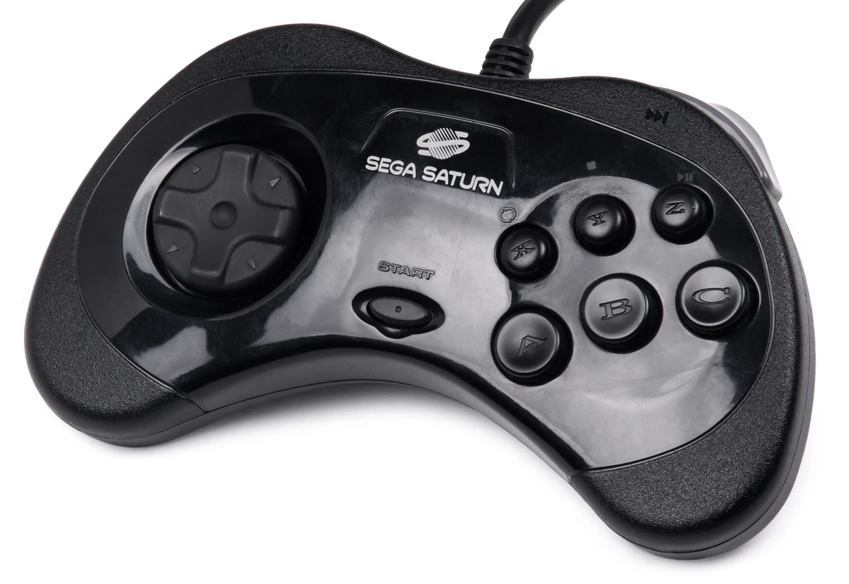 Sega Saturn Model 2 Controller (Saturn) | Classic Game Room Wiki | Fandom