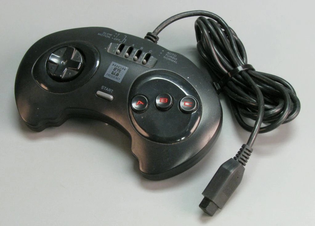 Sega Genesis High Frequency Controller (Genesis) | Classic Game Room ...