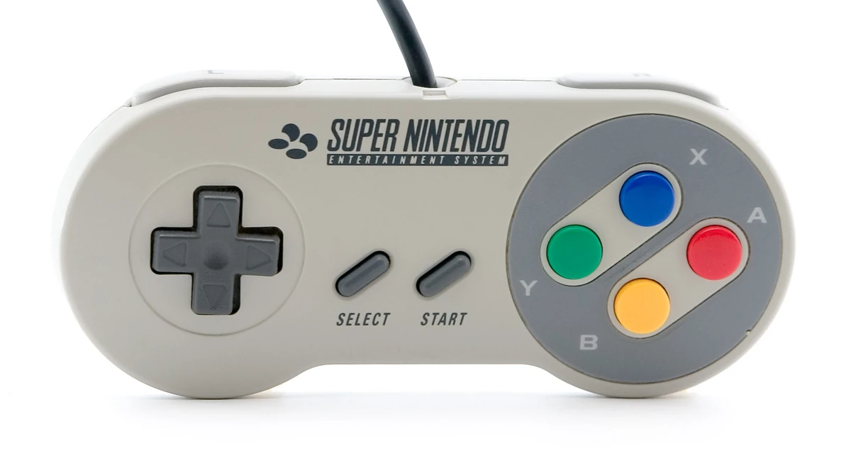 Super Nintendo Controller (SNES) | Classic Game Room Wiki | Fandom