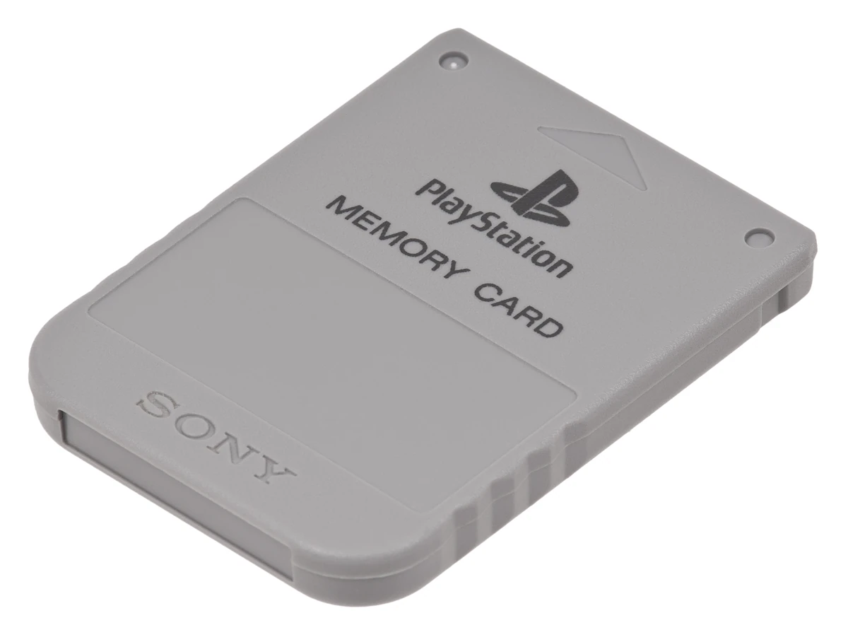 PS1 Memory Card (PS1) | Classic Game Room Wiki | Fandom
