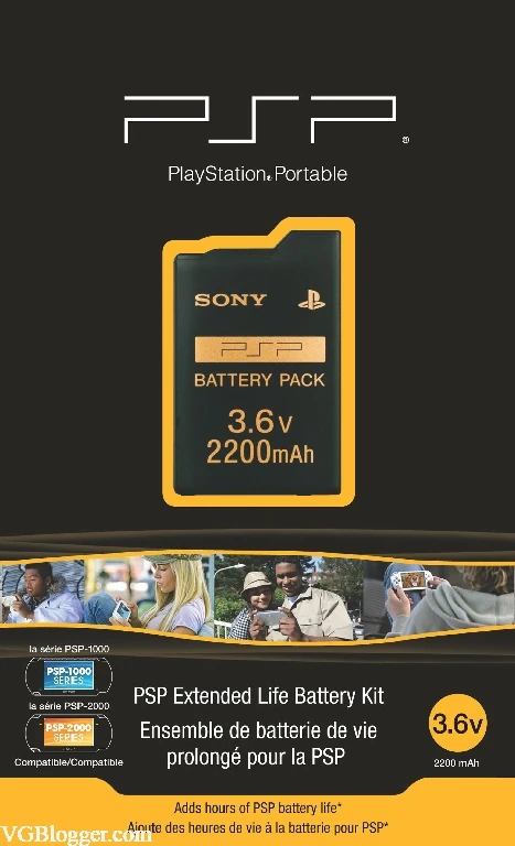 PSP Extended Life Battery Kit (PSP) | Classic Game Room Wiki | Fandom