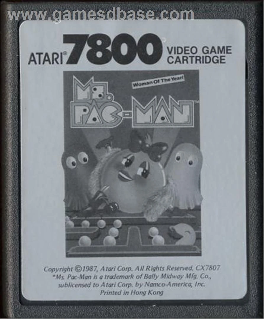 Ms. Pac-Man (Atari 7800) | Classic Game Room Wiki | Fandom